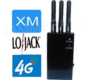 Portable XM radio,LoJack and 4G Jammer - XM radio,LoJack and 4G Jammer